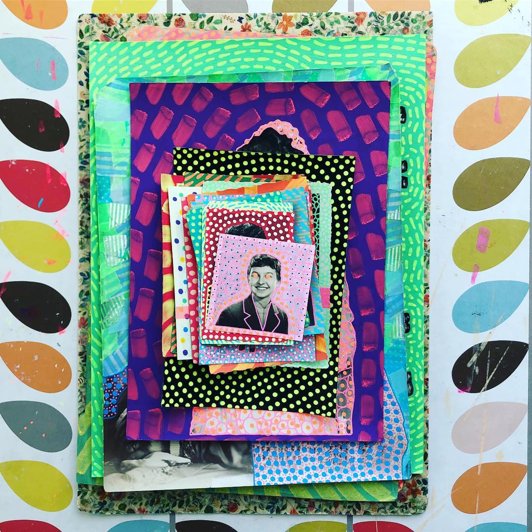 Collage art – Naomi Vona Art